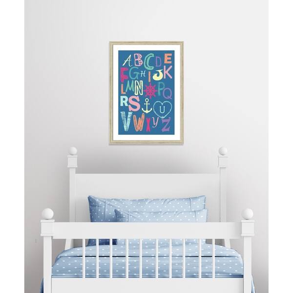 Alphabet - Blue - Bed Bath & Beyond - 30331603
