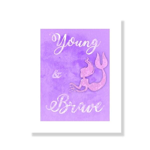 Brave Mermaids - Purple - Bed Bath & Beyond - 30332053