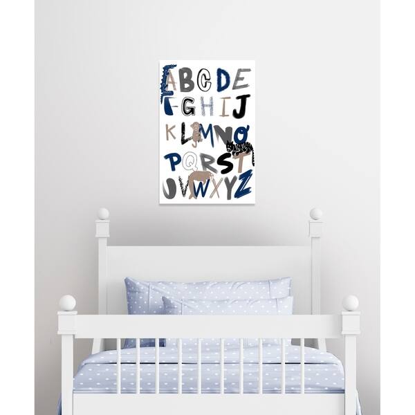 Critter Alphabet 1 - Blue - Bed Bath & Beyond - 30332765