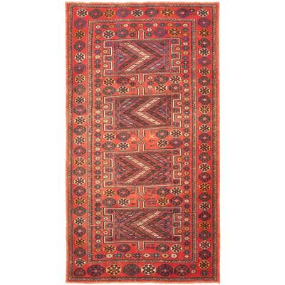 Hand-knotted Authentic Turkish Copper Wool Rug - 5'0 x 9'6 - Overstock ...
