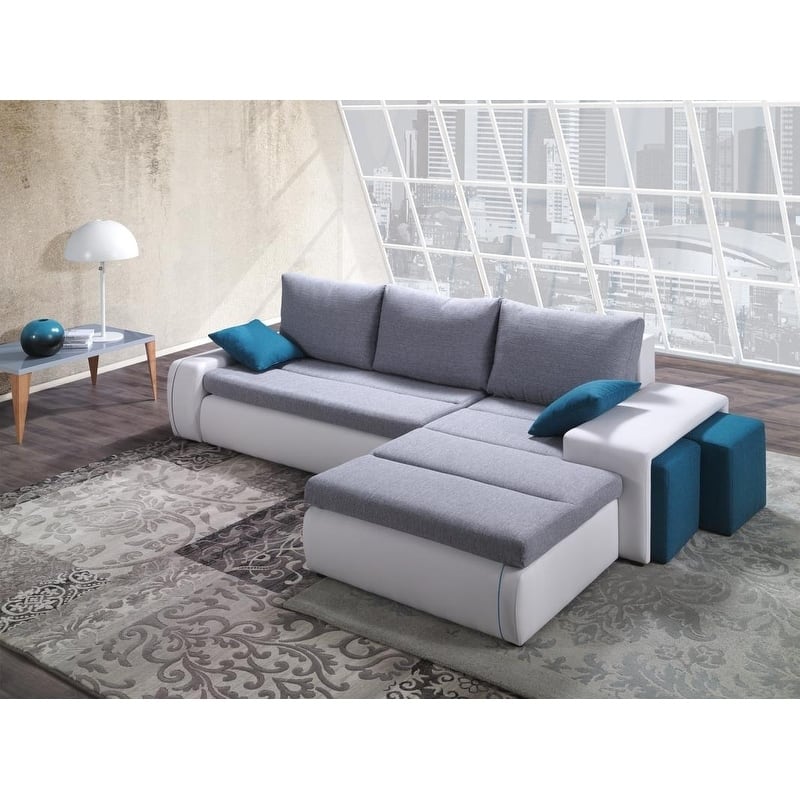 MORIT Sectional Sleeper Sofa - Overstock - 30335986