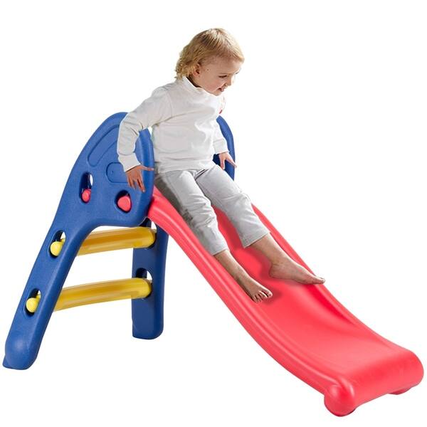 Children's Folding Up-down Slide Plastic Fun Toy For Kids - Bed Bath ...