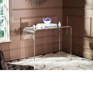 Santaya Acrylic Waterfall Console Table - Bed Bath & Beyond - 30359547