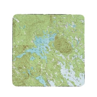 Squam Lake, NH Nautical Map Coaster Set of 4 - Bed Bath & Beyond - 30374943