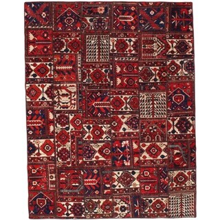 Pasargad DC Red Persian Patch work - 6' x 8' - Bed Bath & Beyond - 30384920
