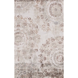 Pasargad DC Beige Modern Bamboo Silk Rug - 6' x 9' - Bed Bath & Beyond ...