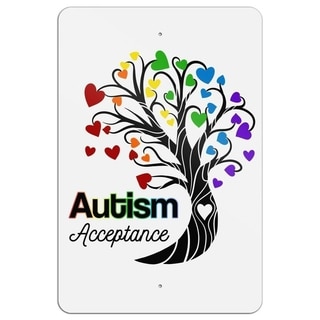 Autism Acceptance Tree of Life Wood Sign 6" x 9" - Bed Bath & Beyond ...