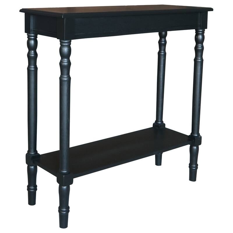 Copper Grove Vallee Rectangular Black Side Table - Overstock - 30387418