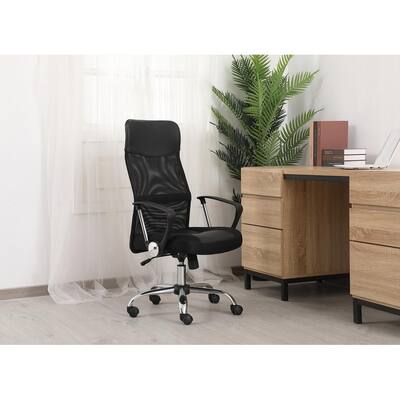 Script mesh office chair - Overstock - 30397601