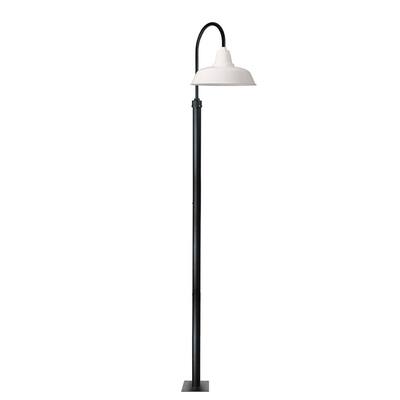 Cocoweb 16" Goodyear LED Street Lamp in White with 11 Foot Tall Post ...