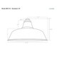 Cocoweb 16" Goodyear LED Street Lamp in Red with 11 Foot Tall Post - N ...
