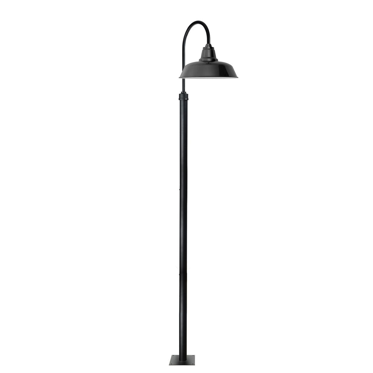 Cocoweb 14" Goodyear LED Street Lamp in Yellow with 11 Foot Tall Post ...