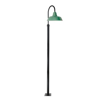 Cocoweb 10" Goodyear LED Street Lamp in Vintage Green with 11 Foot Tall ...