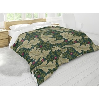 OAK LEAF FLORAL EVERGREEN Comforter By Kavka Designs - Bed Bath ...