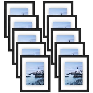 Americanflat 10 Pack - 8.5x11 Floating Document Frames - Modern Picture ...