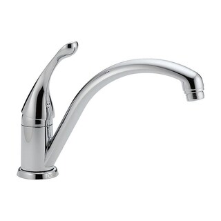 Delta Collins Single Handle Kitchen Faucet Stainless (141-SS-DST) - Bed ...