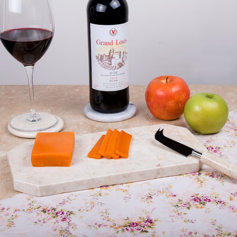 Creative Home Champagne Marble Octagonal Cheese Board - On Sale ...