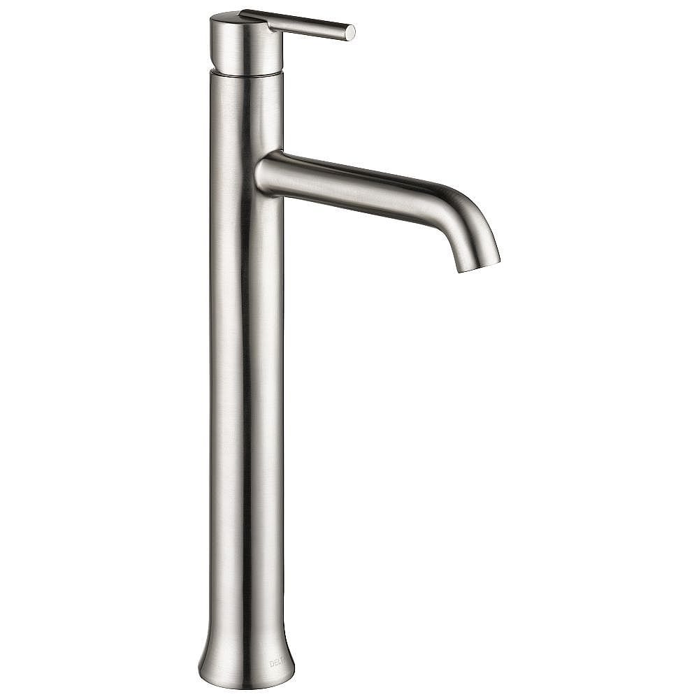 Delta Single Handle Vessel Channel Lavatory Faucet, 1.2gpm Flow Rate ...