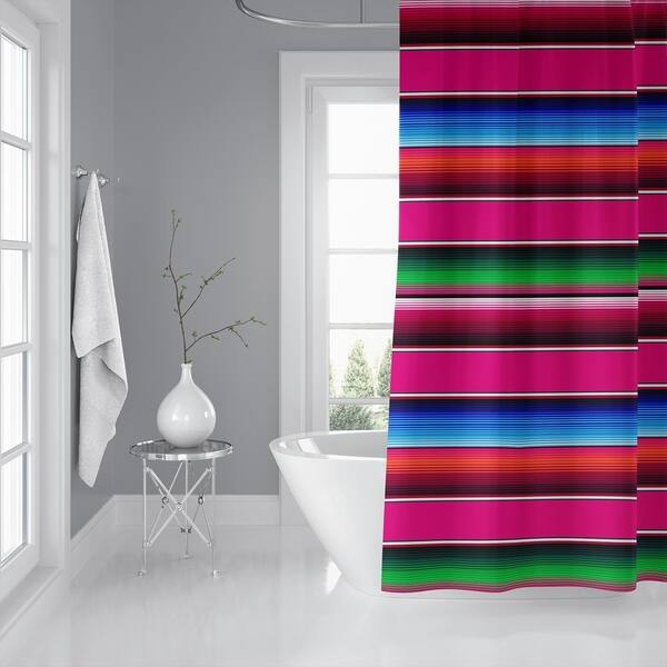 SALTILLO MAGENTA Shower Curtain By Kavka Designs - Bed Bath & Beyond ...