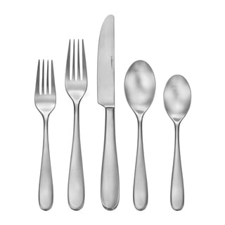 Craft Kitchen Satin Classic 63-Pc Flatware Set, Service for 12 - Bed ...