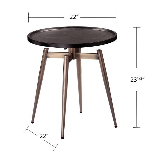 SEI Furniture Lockmere Midcentury Modern End Table - Bed Bath & Beyond ...