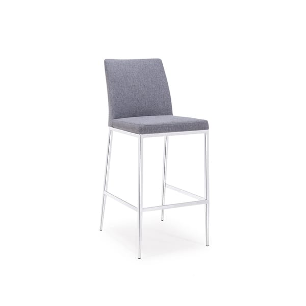 Marcus Counter Stool with Fabric and chromed frame - Bed Bath & Beyond ...