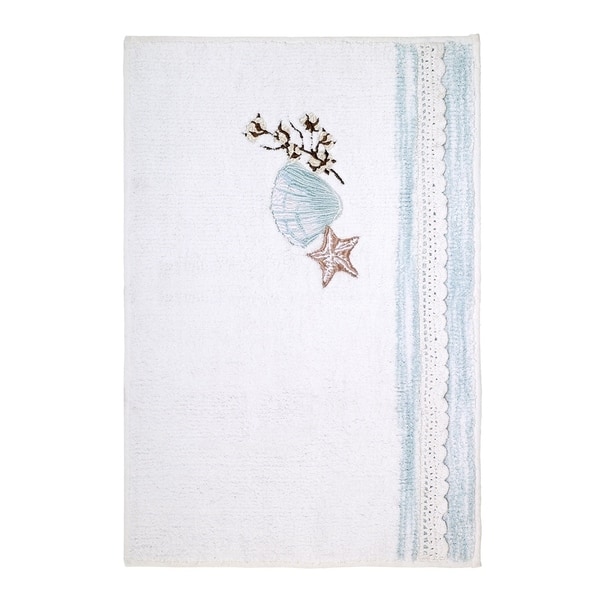 Avanti Farmhouse Shell Rug - Bed Bath & Beyond - 30548363