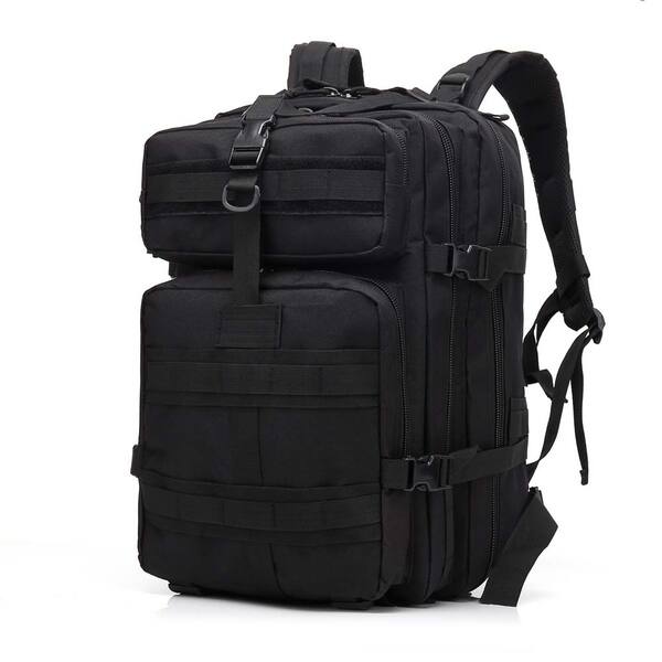 BL047 3P 45L Outdoor Marching Knapsack Tactical Backpack Black - Bed ...