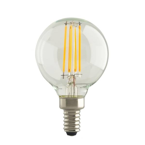 5.5 Watt G16 LED Clear 27K 120 Volts E12 - Bed Bath & Beyond - 30609169