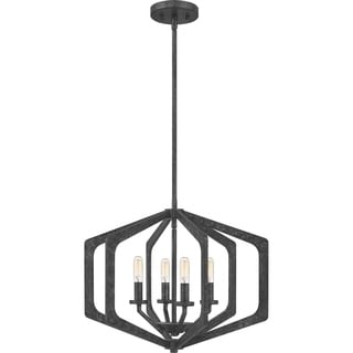 Quoizel Vanguard Old Black 4-light Pendant - Bed Bath & Beyond - 30642586