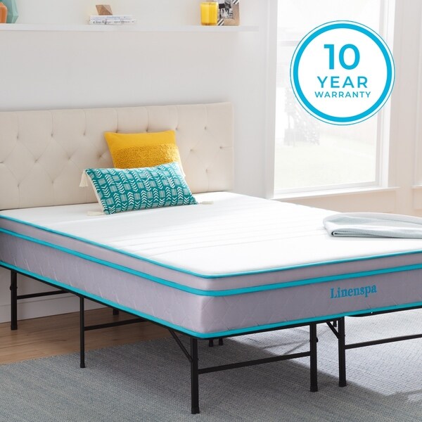 Linenspa 10 inch memory foam store