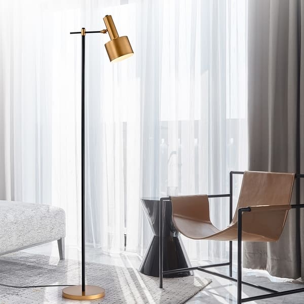 Warehouse of Tiffany Strick & Bolton Sammy Matte Black/ Gold Metal ...