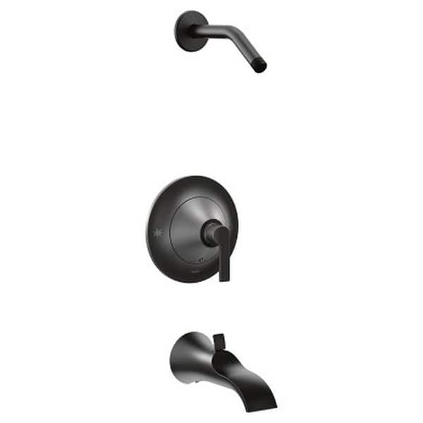 Moen Doux 2.5-GPM Wall-Mounted Shower Valve Trims without Shower Head ...