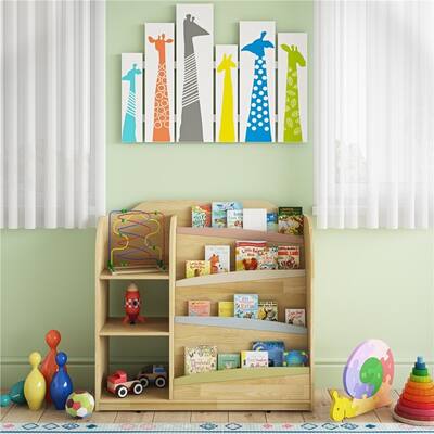 Bertini Kids Bear Bookcase with Storage - N/A - Overstock - 30680107