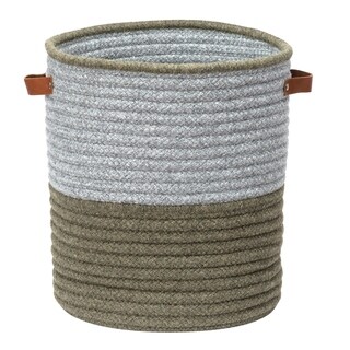 Colonial Mills Jaydon Indoor Outdoor Polypropylene Soft Braided Basket ...