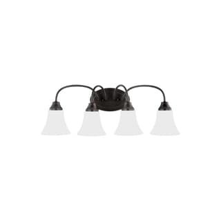 Sea Gull Holman Heirloom Bronze 4-light Vanity Fixture - Bed Bath ...