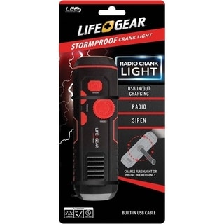 Life+Gear Stormproof Crank Light - Red, Black - Bed Bath & Beyond ...
