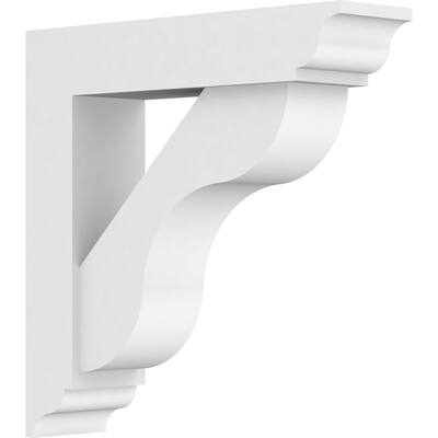 Standard Carmel PVC Bracket With Traditional Ends- - Overstock - 30696431