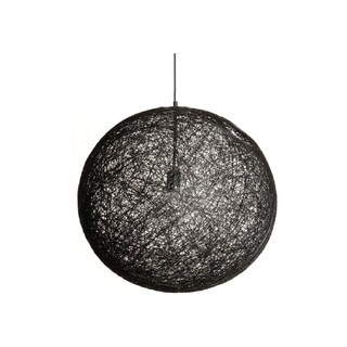 Black Flaxen thread Pendant 23.5" - Bed Bath & Beyond - 30714040