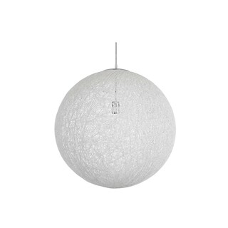 White Flaxen Thread Pendant 23.5" - Bed Bath & Beyond - 30714128