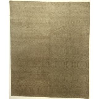 Contemporary hand-knotted rug - 8'0" X 9'9" - Bed Bath & Beyond - 30714129