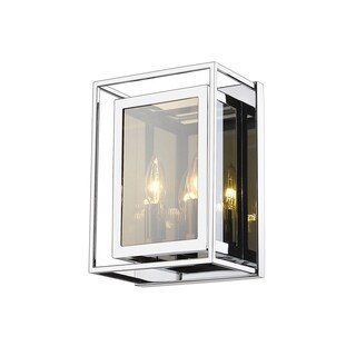 Infinity 2 Light Wall Sconce - Chrome - Bed Bath & Beyond - 30733686