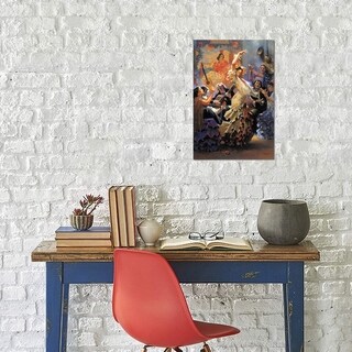 "When They Weep They Sing & Dance" by Maher Morcos Gallery-Wrapped ...