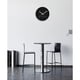 Unek Goods NeXtime Big City Wall Clock, Round, Glass, Black, Battery ...