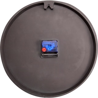 Unek Goods NeXtime Big City Wall Clock, Round, Glass, Black, Battery ...