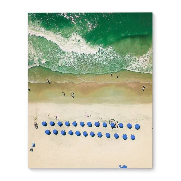 OVERHEAD BEACH Canvas Art By Kavka Designs - Bed Bath & Beyond - 30755350