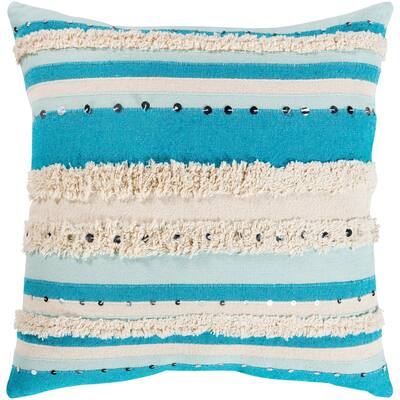 Artistic Weavers Talco Shaggy Bohemian 18-inch Throw Pillow - Overstock ...