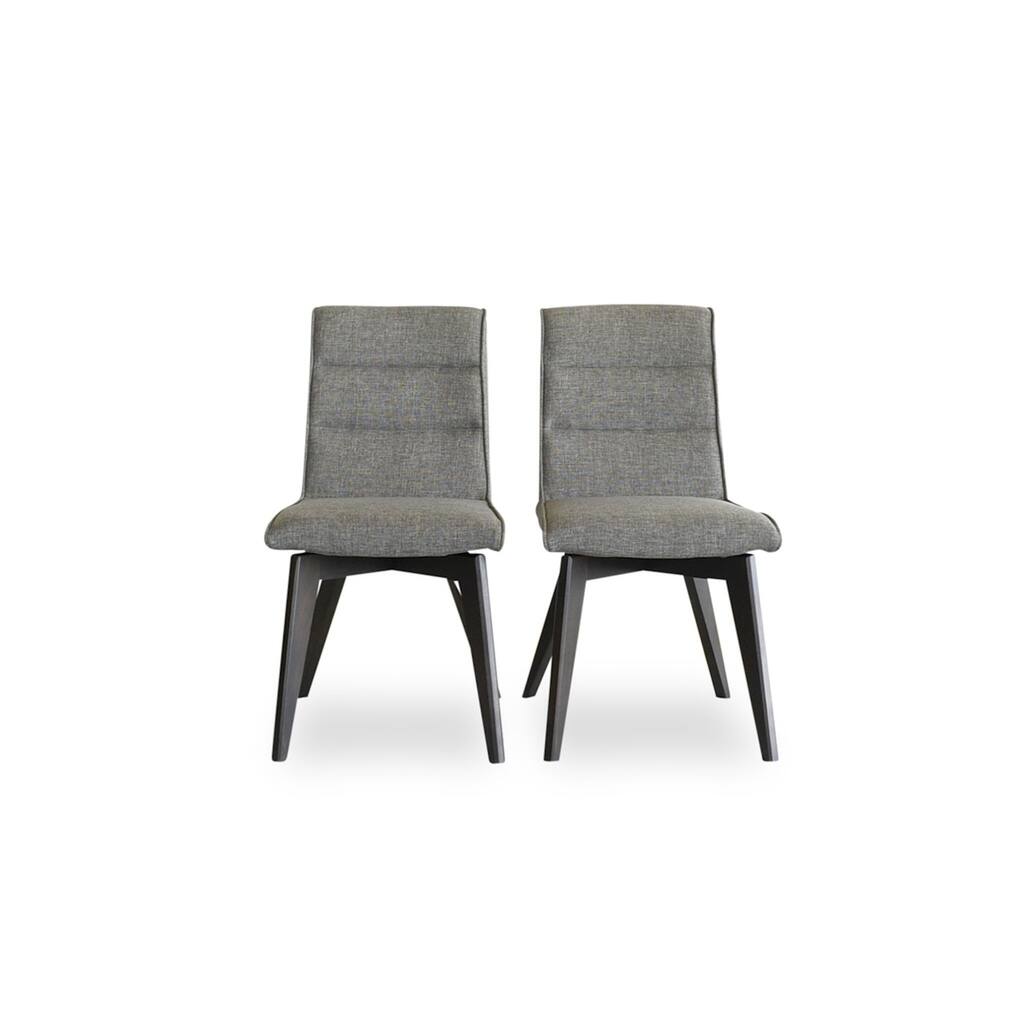 Mid Century Modern Grayson Gray Dining Chair Set of 2 - 0 - Overstock ...