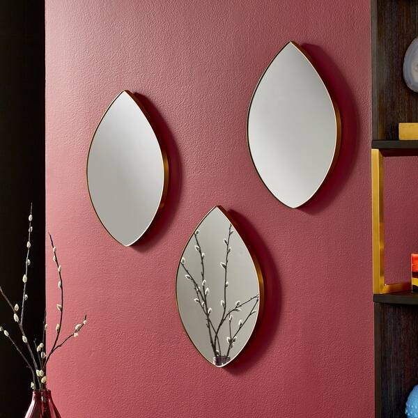 Ferdinand 3-Piece Tear Drop Wall Mirror by iNSPIRE Q Bold - Bed Bath ...