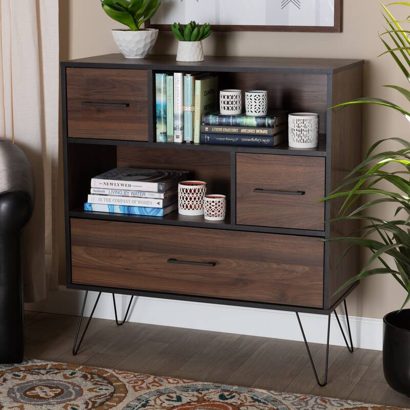 Charis Modern and Transitional 1-Drawer Bookcase - Overstock - 30773664